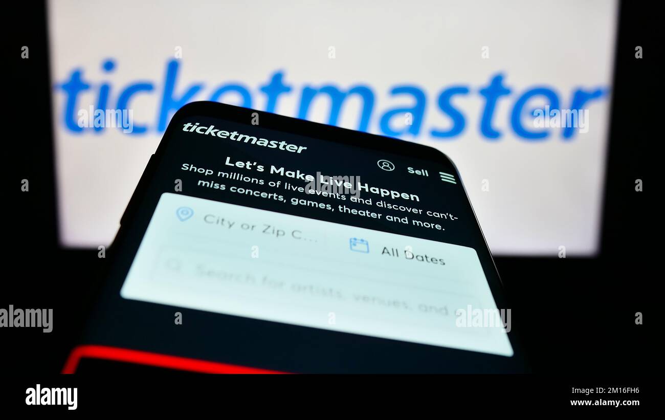 Ticketmaster logo hi-res stock photography and images - Alamy
