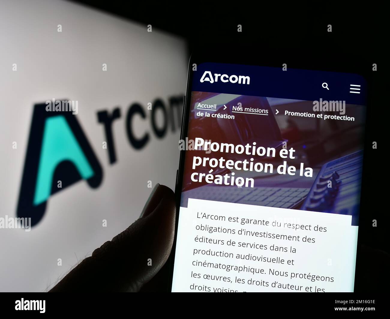 Arcom logo hi-res stock photography and images - Alamy