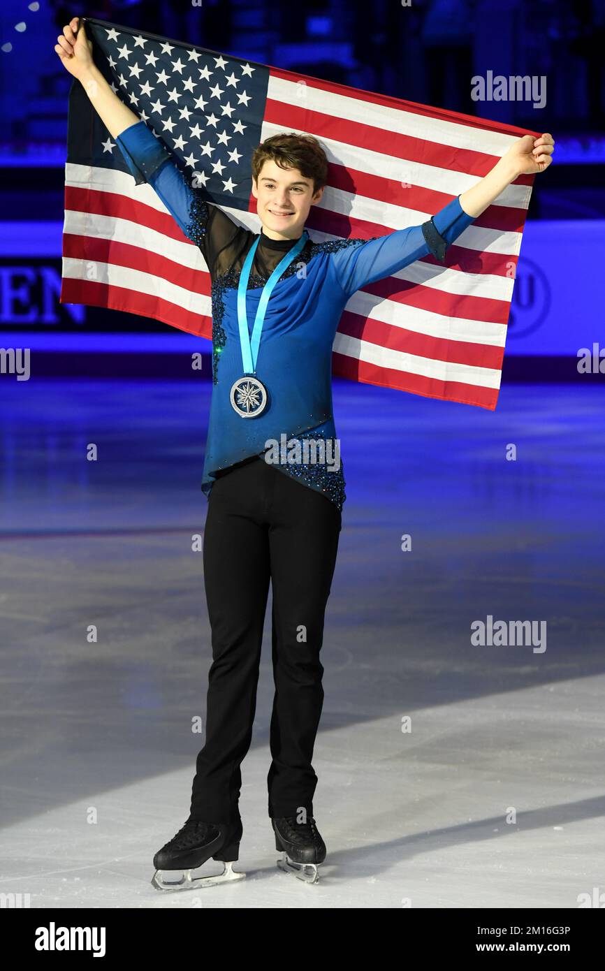 Junior Men Awards, Lucas BROUSSARD (USA) second place, during Victory ...
