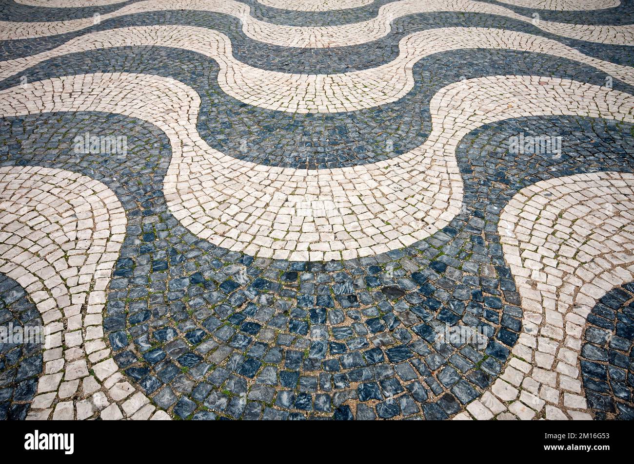 Wave pavement pattern hi-res stock photography and images - Alamy