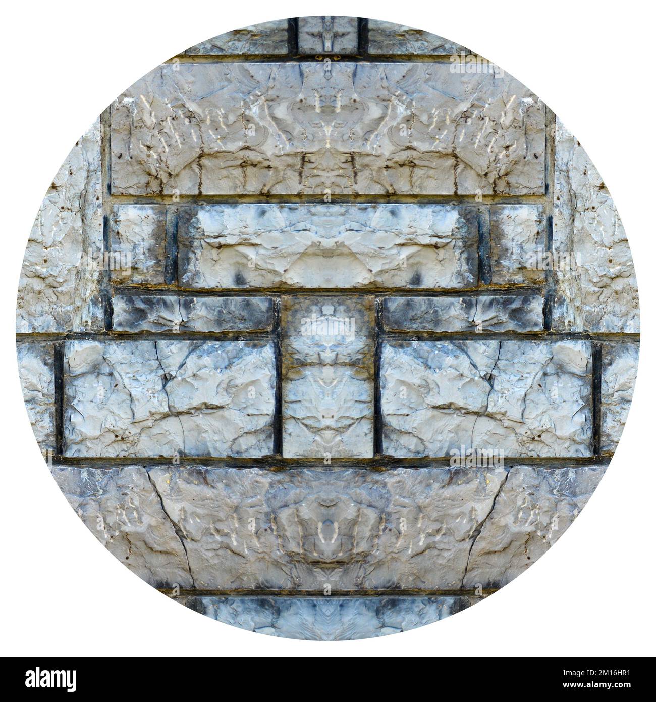 Sturdy blue and gray cut stone wall, good for backgrounds, seamless ...