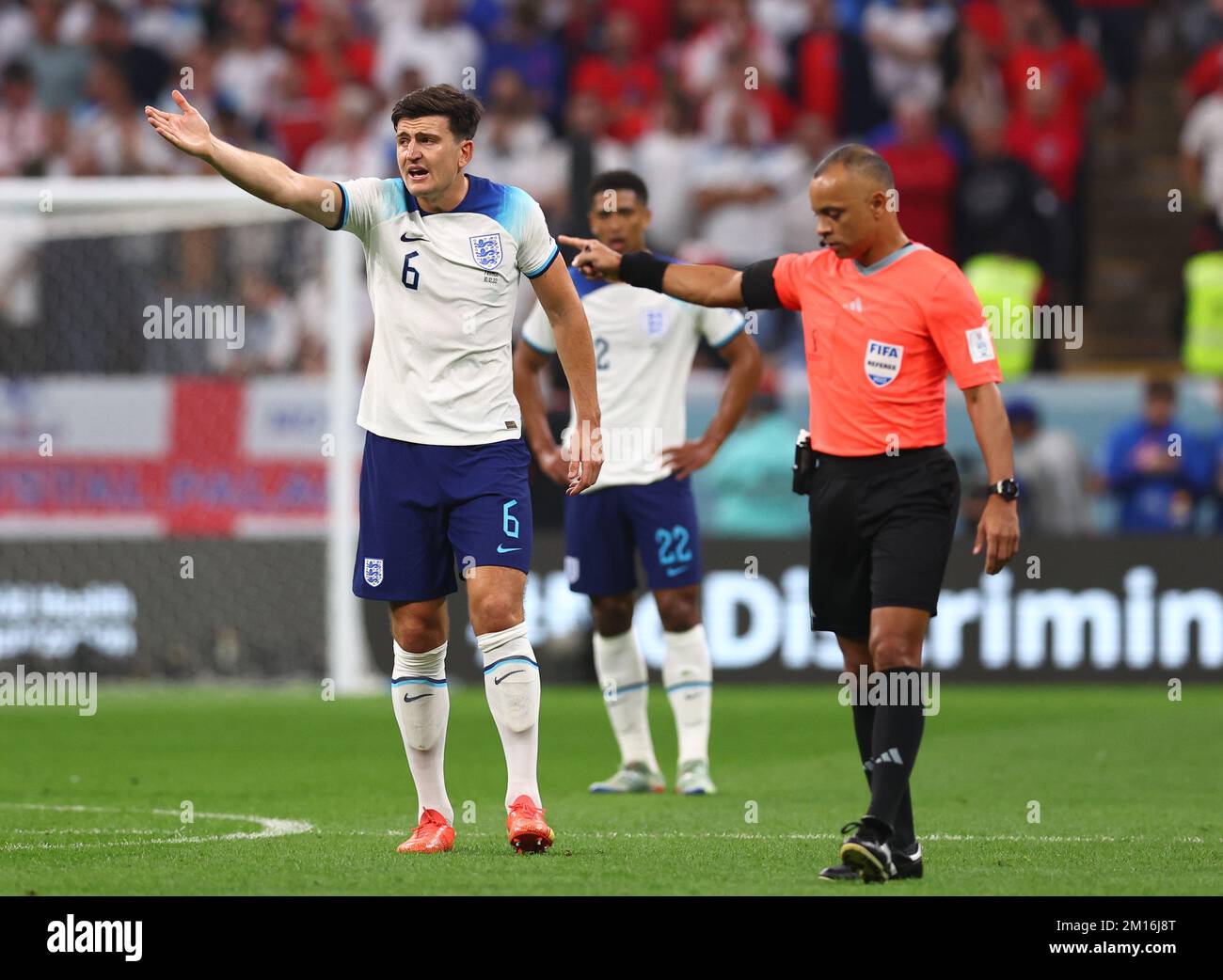 England france world cup 2022 referee hi-res stock photography and ...