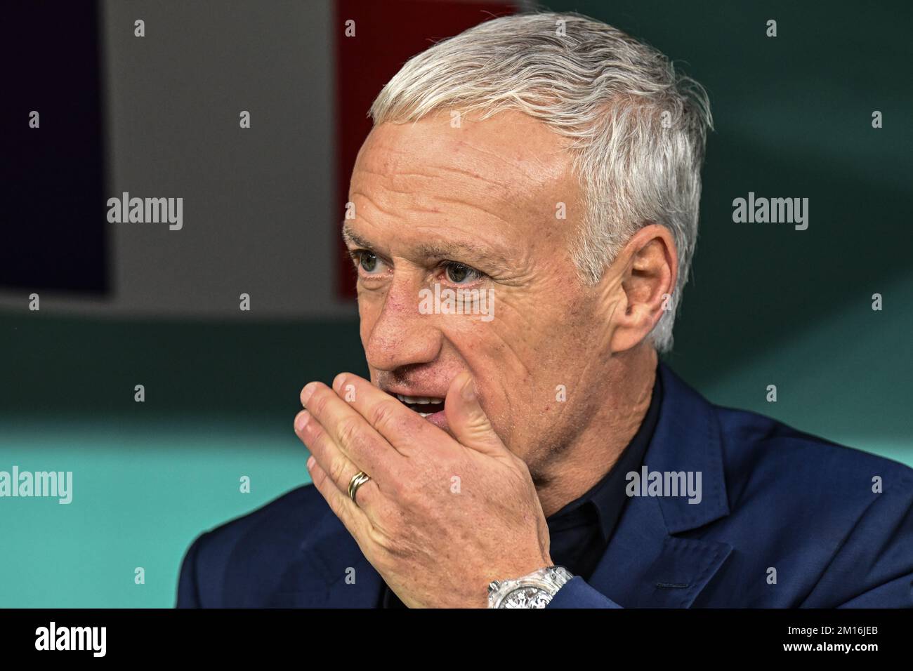 Al Chaur, Qatar. 10th Dec, 2022. Soccer, World Cup, England - France ...