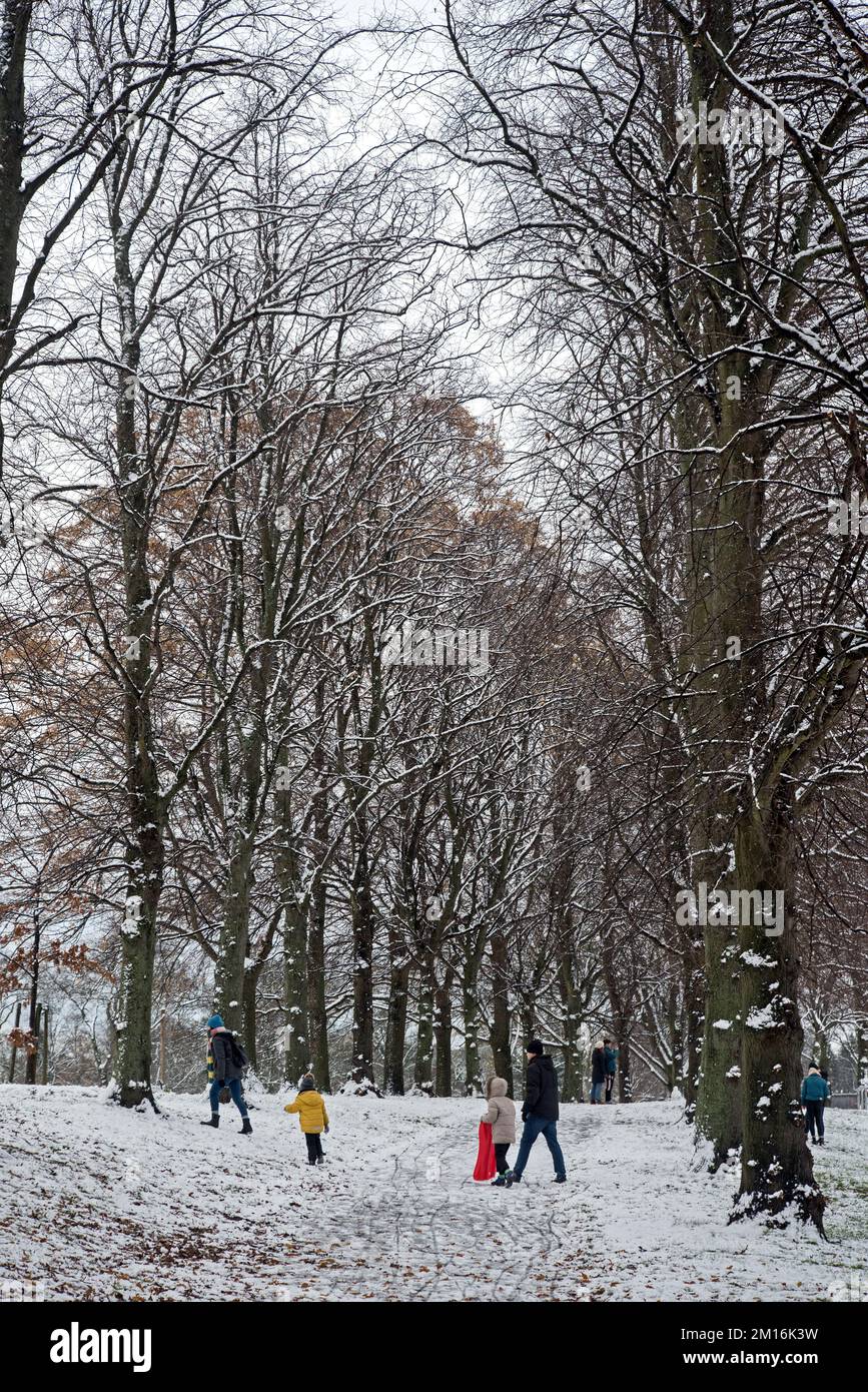 Scotland family in park hi-res stock photography and images - Alamy