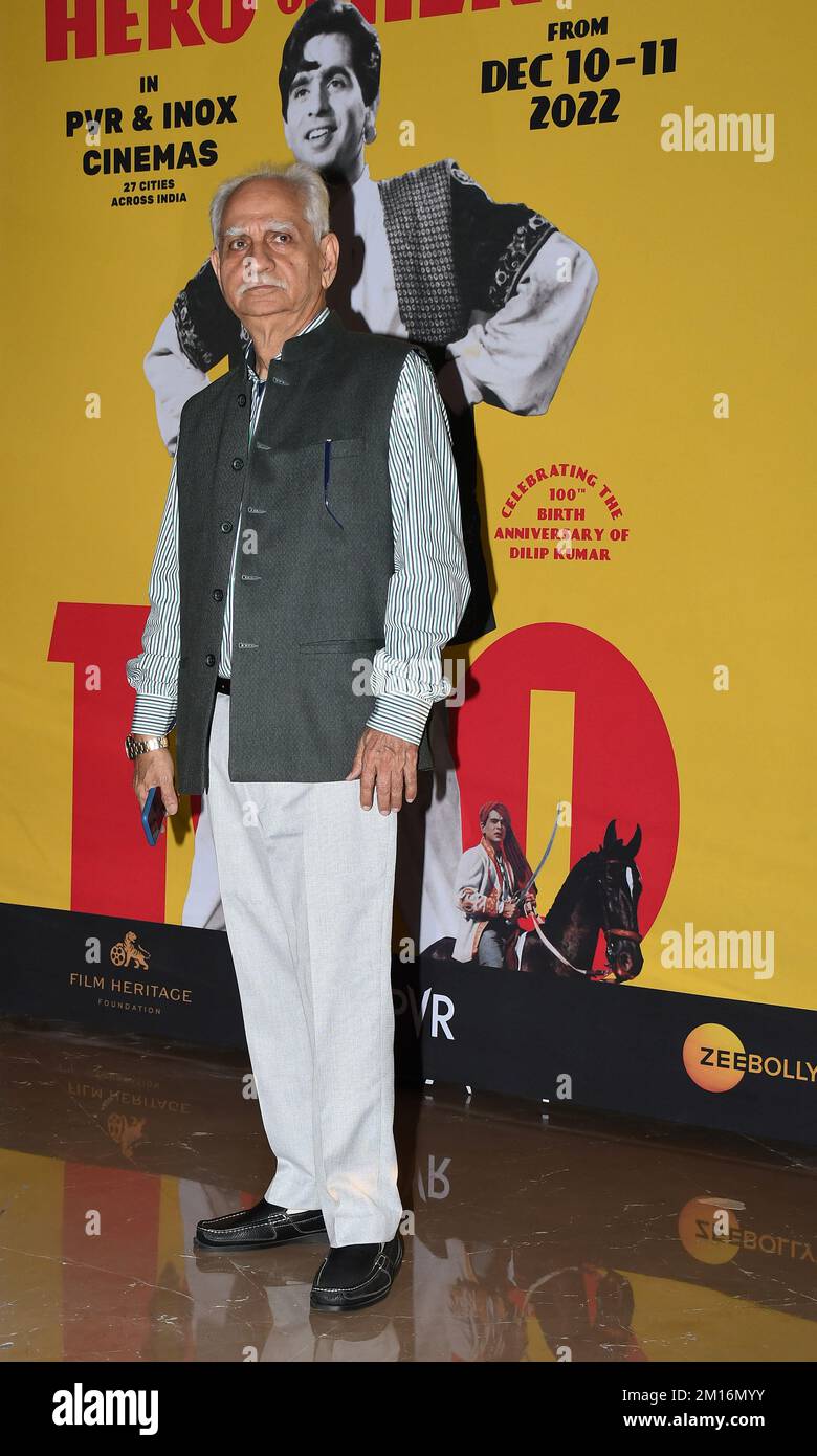 Indian film director Ramesh Sippy poses for a photo at the unveiling of ...