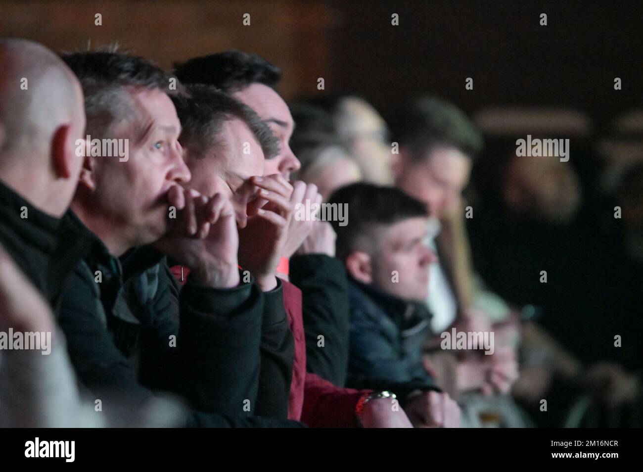 The Mill, Digbeth, Birmingham, December 10th 2022 - England fans react ...