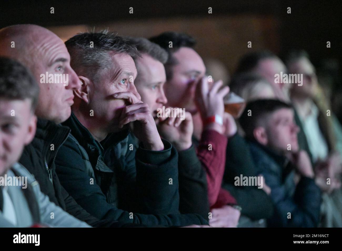 The Mill, Digbeth, Birmingham, December 10th 2022 - England fans react ...