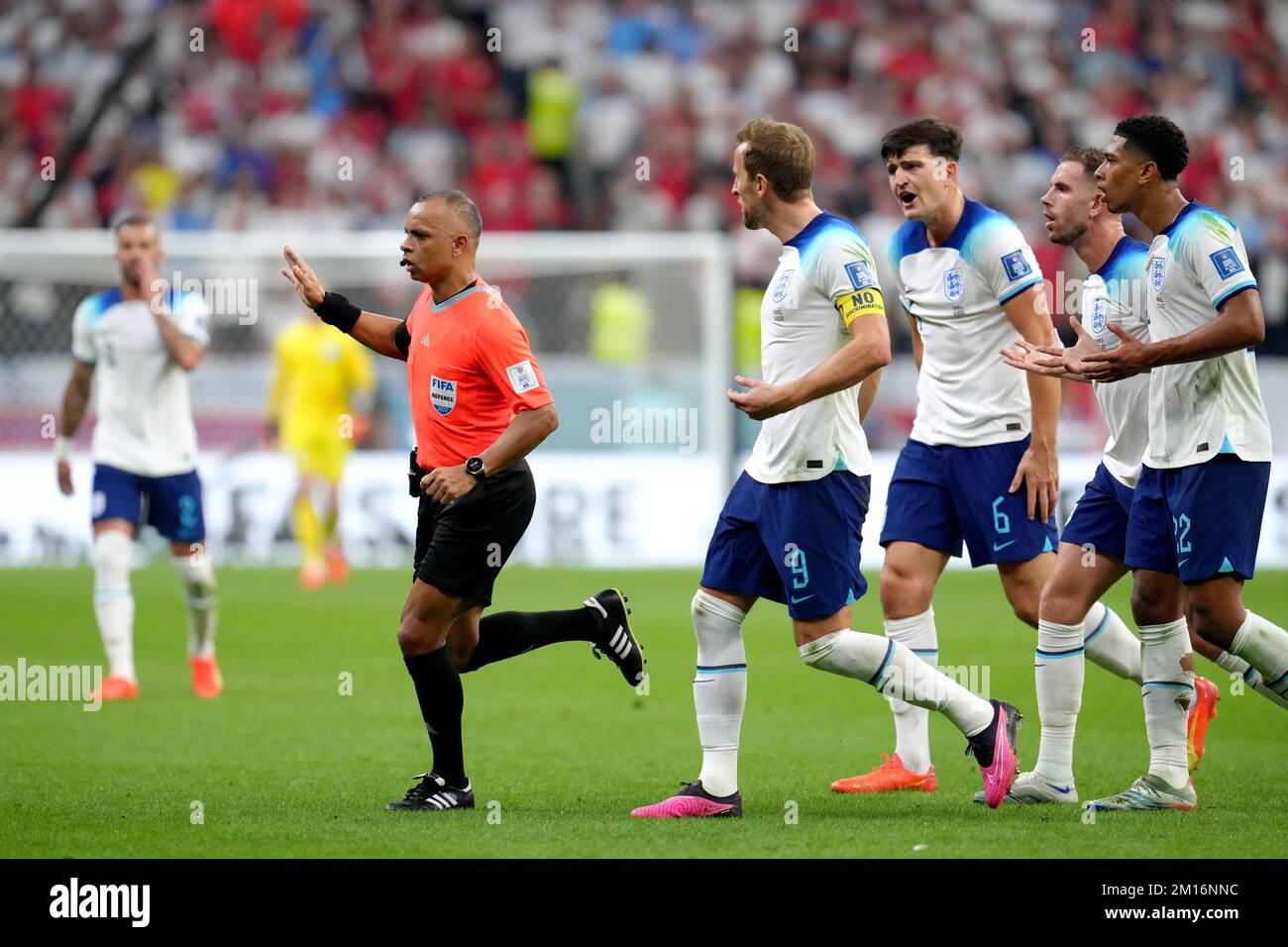 England france world cup 2022 referee hi-res stock photography and ...