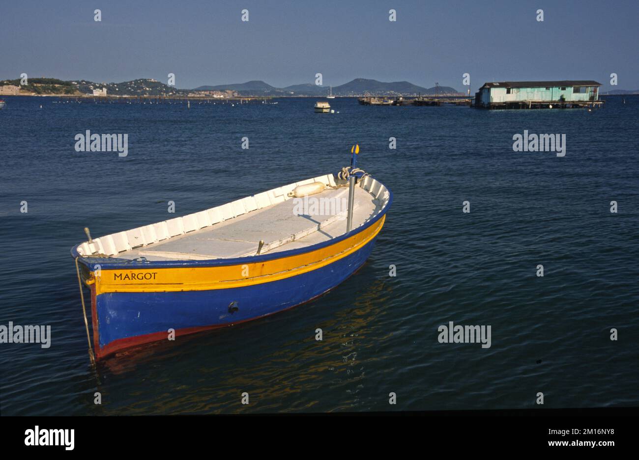 Typical Mediterranean boats Stock Photo - Alamy