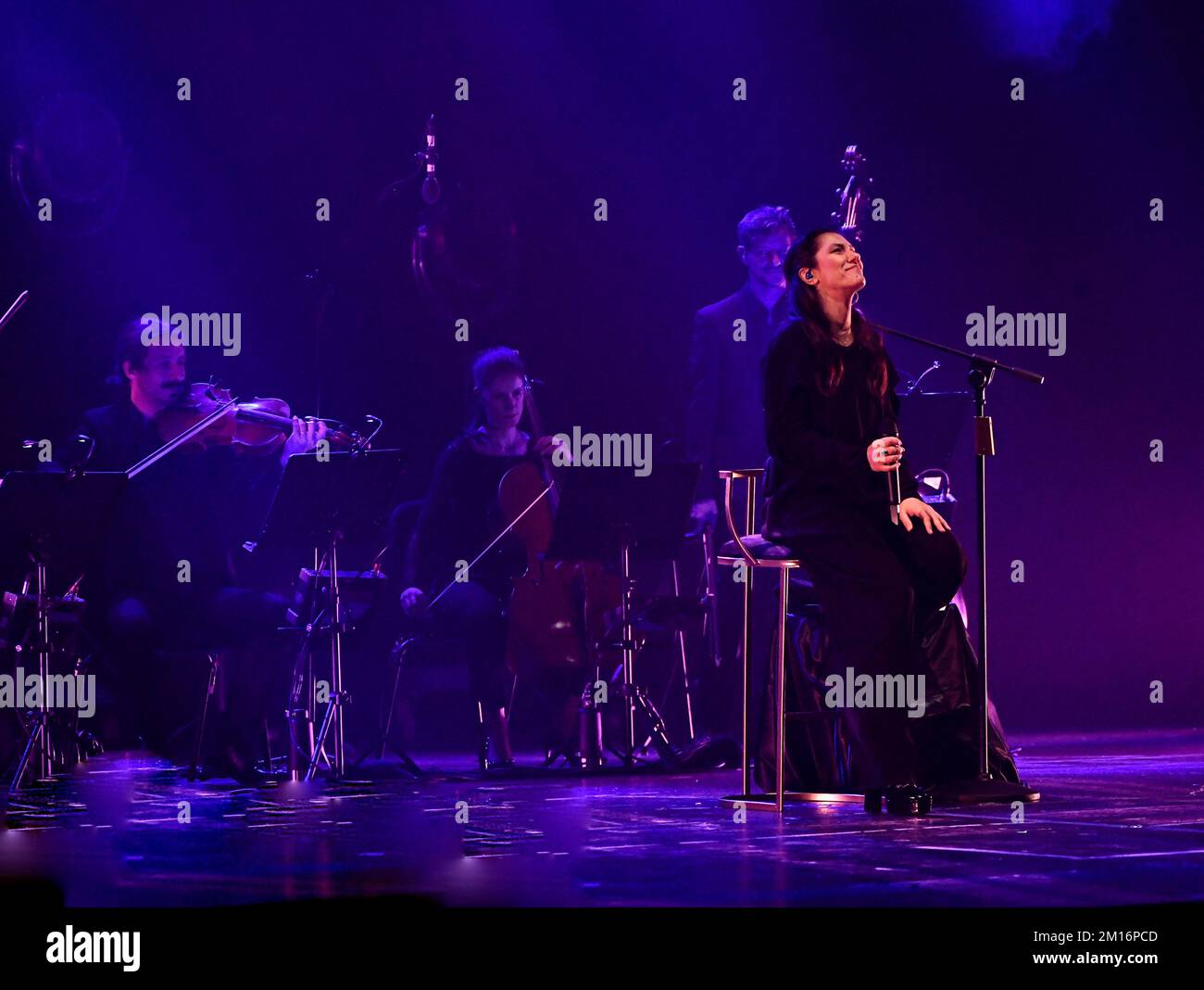 Elisa during the Italian singer Music Concert Elisa - An intimate night ...