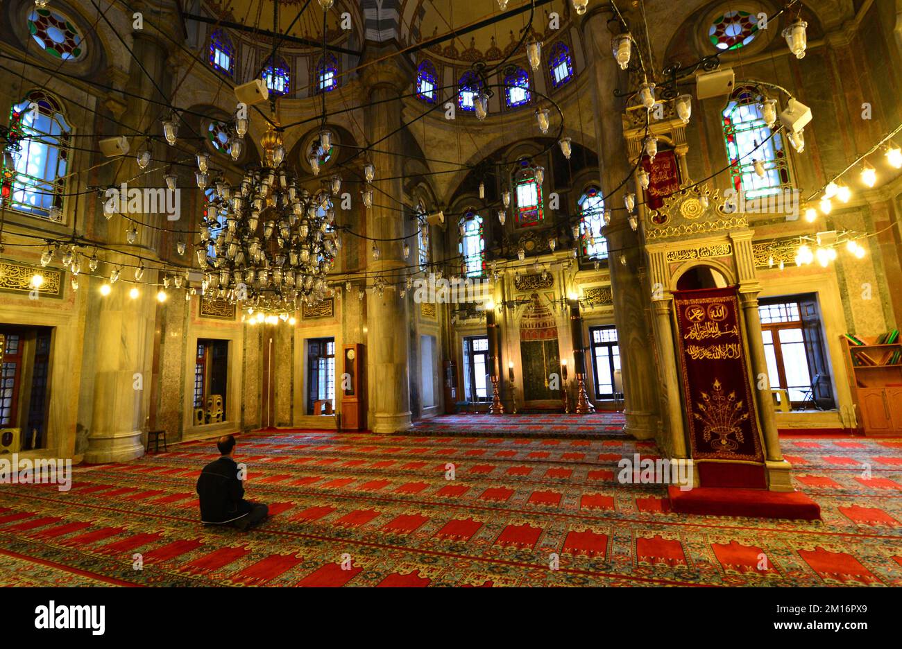 Laleli Mosque is a historical place of worship from the Ottoman period ...
