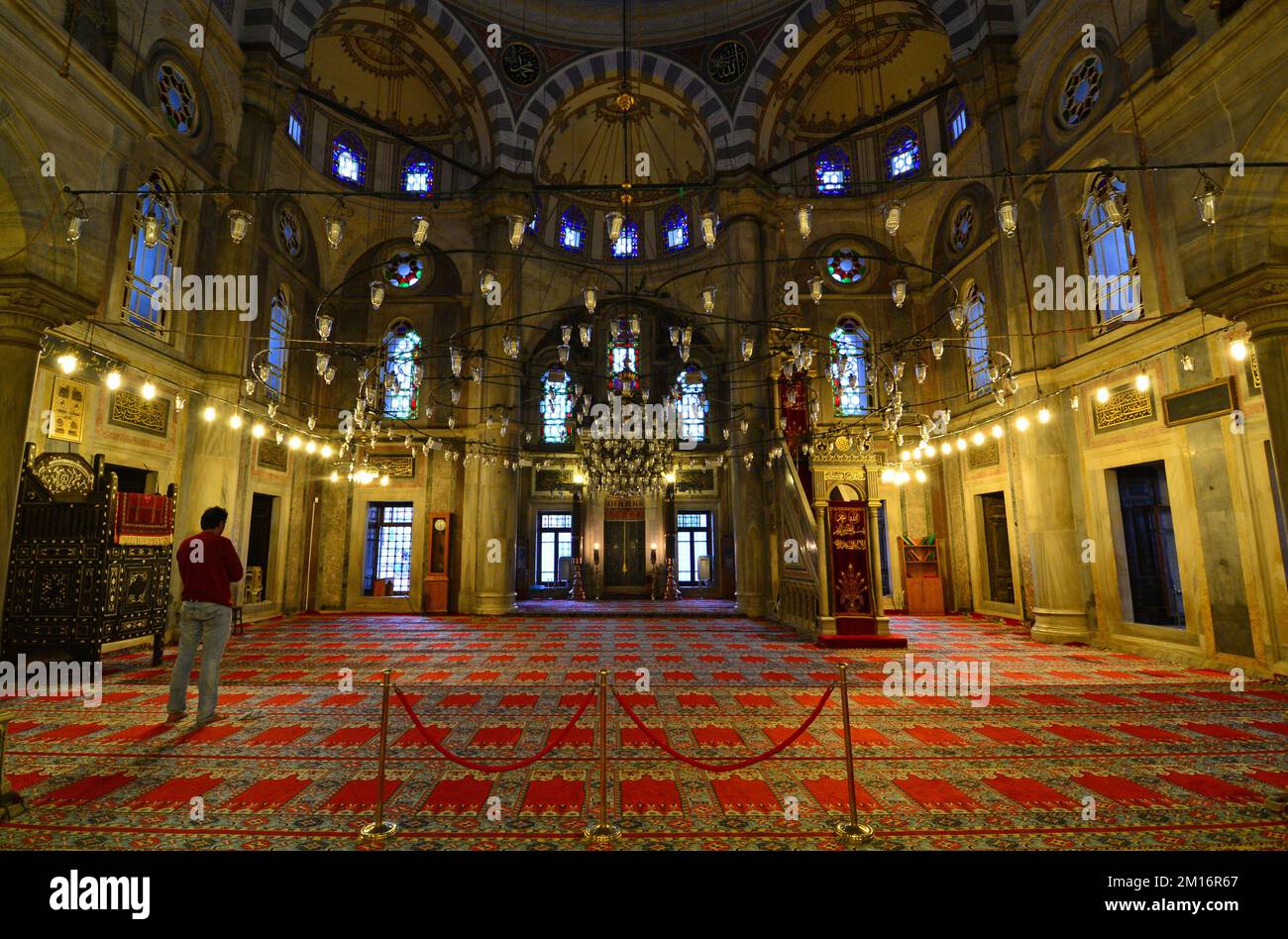 Laleli Mosque is a historical place of worship from the Ottoman period ...