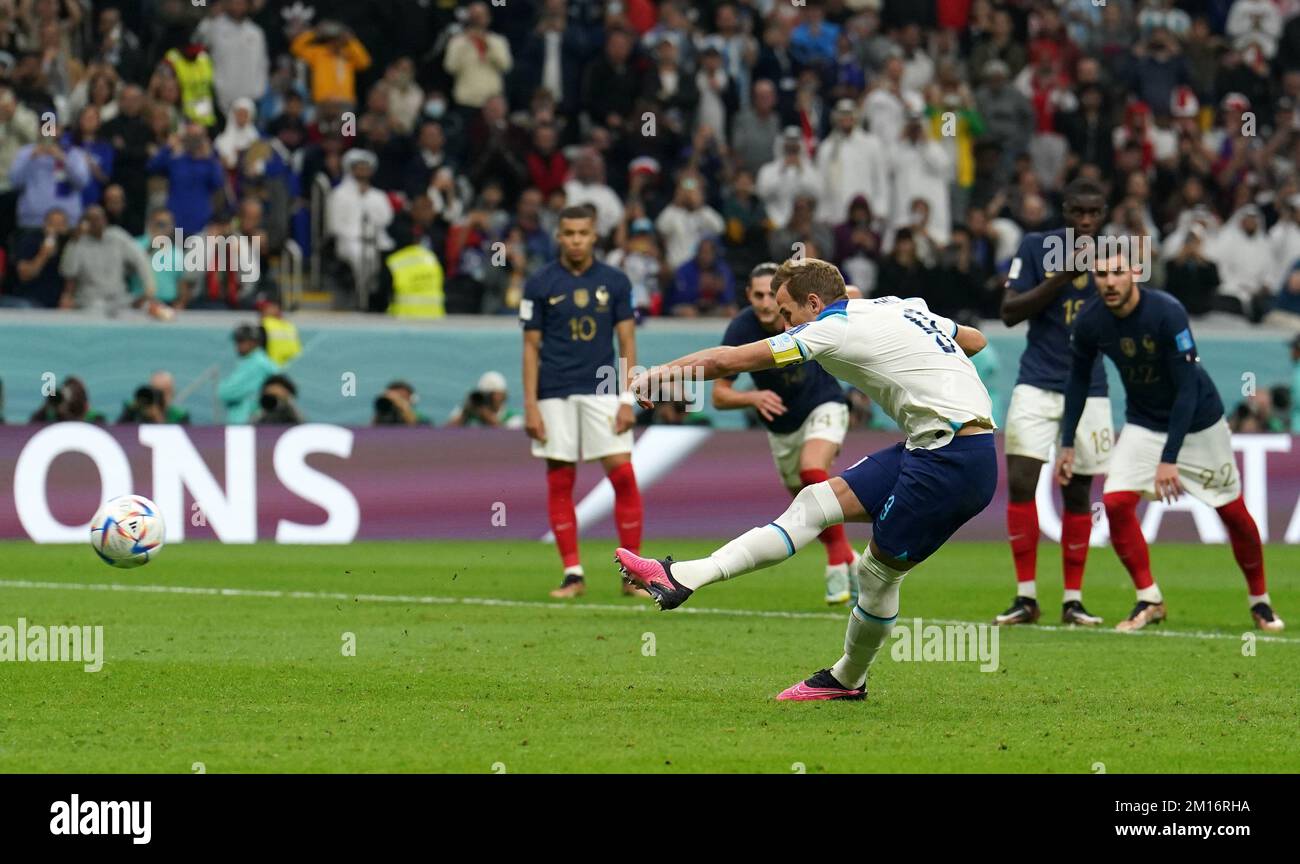 England's Harry Kane celebrates scores their side's first goal of the ...