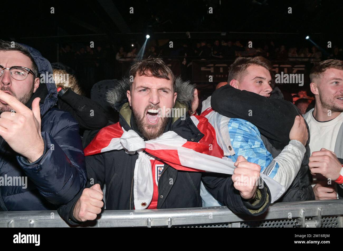 The Mill, Digbeth, Birmingham, December 10th 2022 - England fans go ...