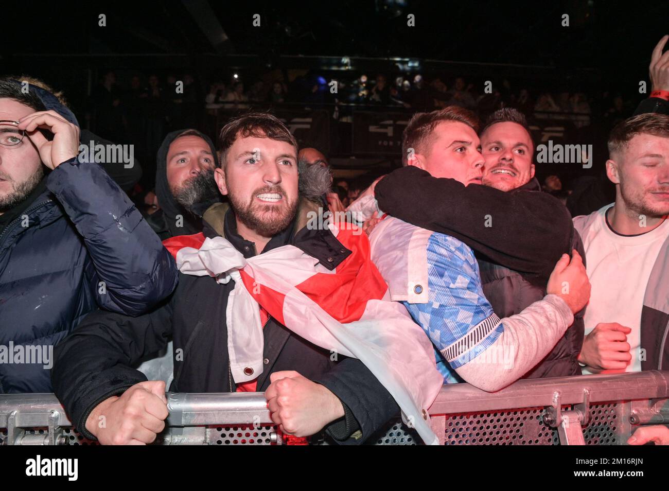 The Mill, Digbeth, Birmingham, December 10th 2022 - England fans go ...