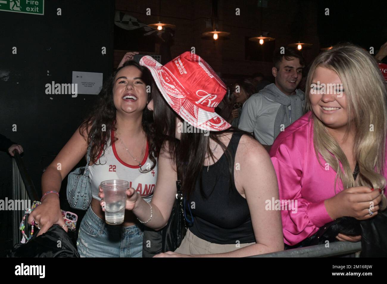 The Mill, Digbeth, Birmingham, December 10th 2022 - England fans go ...