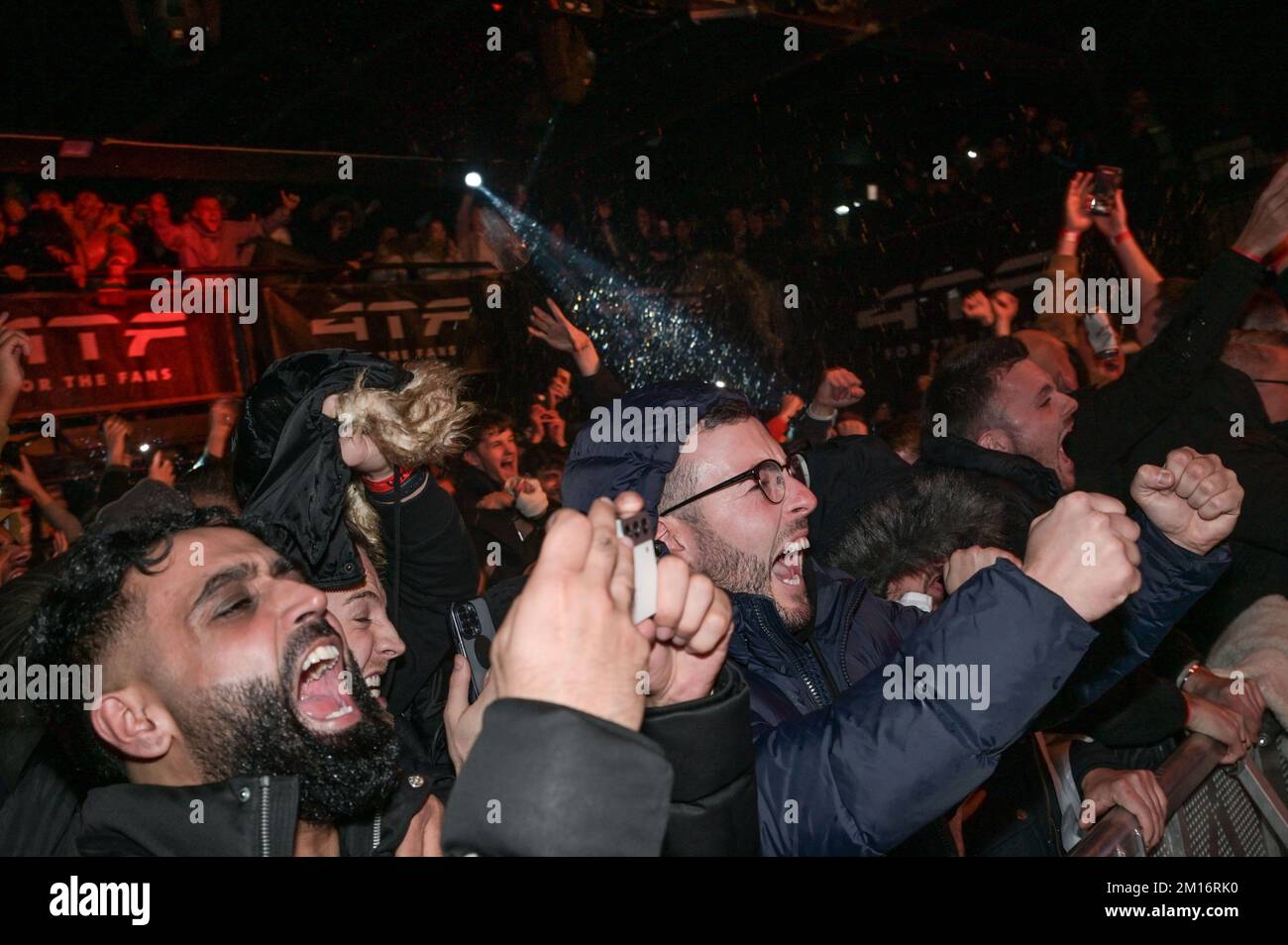 The Mill, Digbeth, Birmingham, December 10th 2022 - England fans go ...