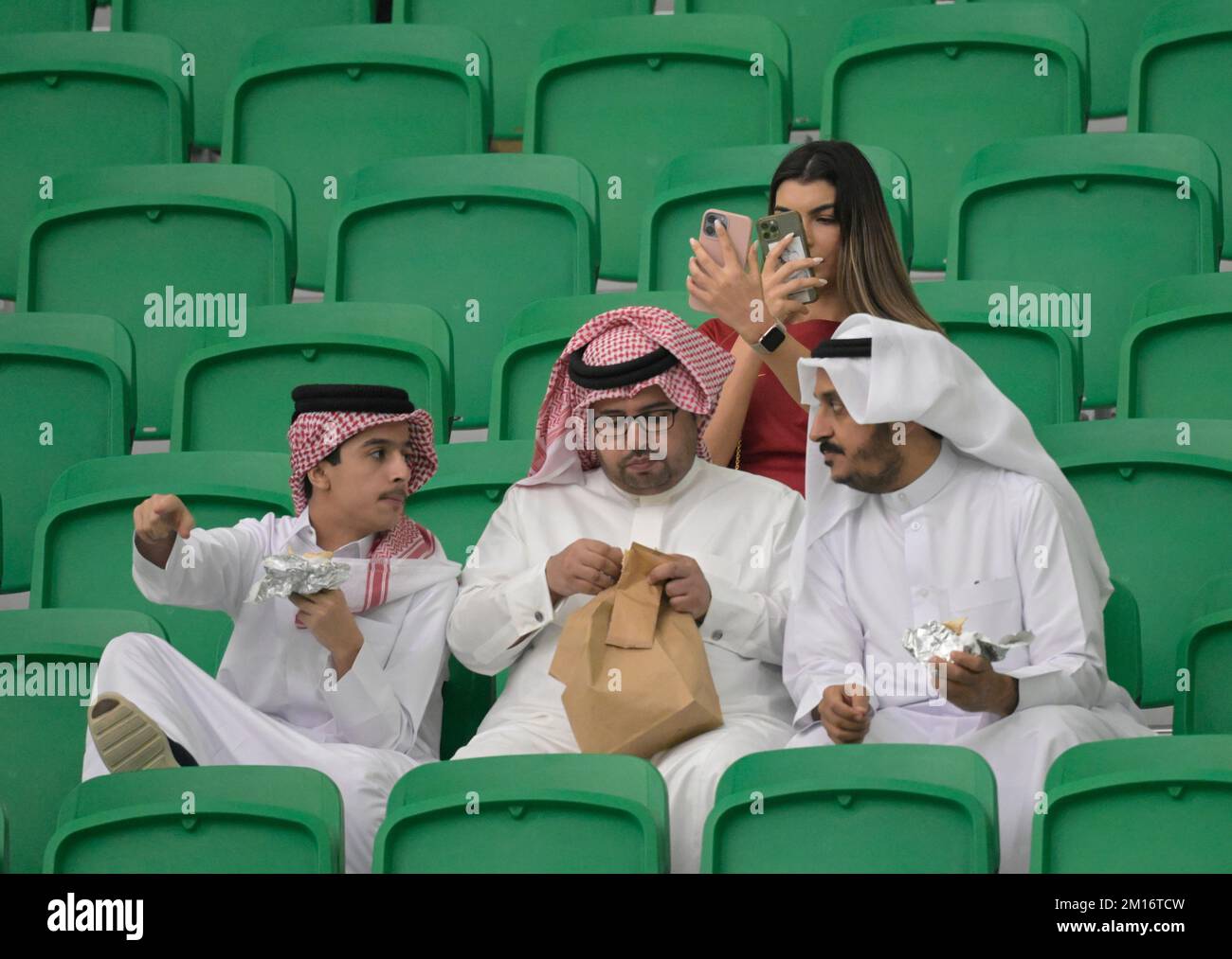 DOHA (QATAR), 10/12/2022 - WORLD CUP/MOROCCO vs PORTUGAL - crowd at the ...