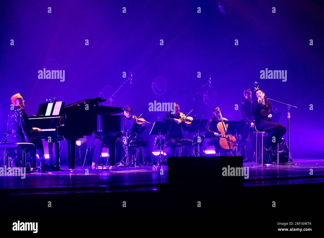 Elisa during the Italian singer Music Concert Elisa - An intimate night ...