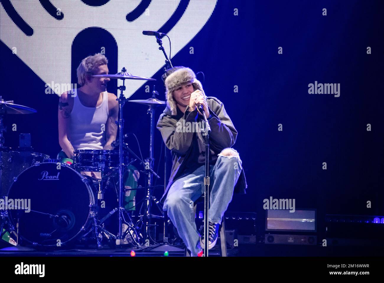 The kid laroi on stage hi-res stock photography and images - Alamy