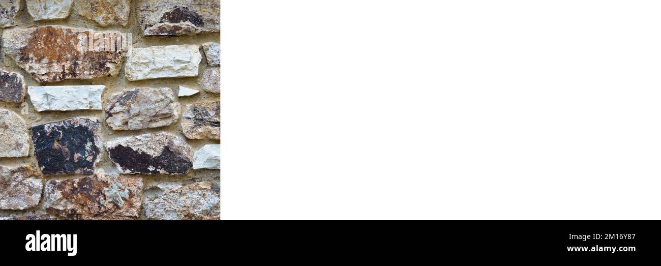 Sturdy brown and beige cut stone wall, good for backgrounds, seamless ...