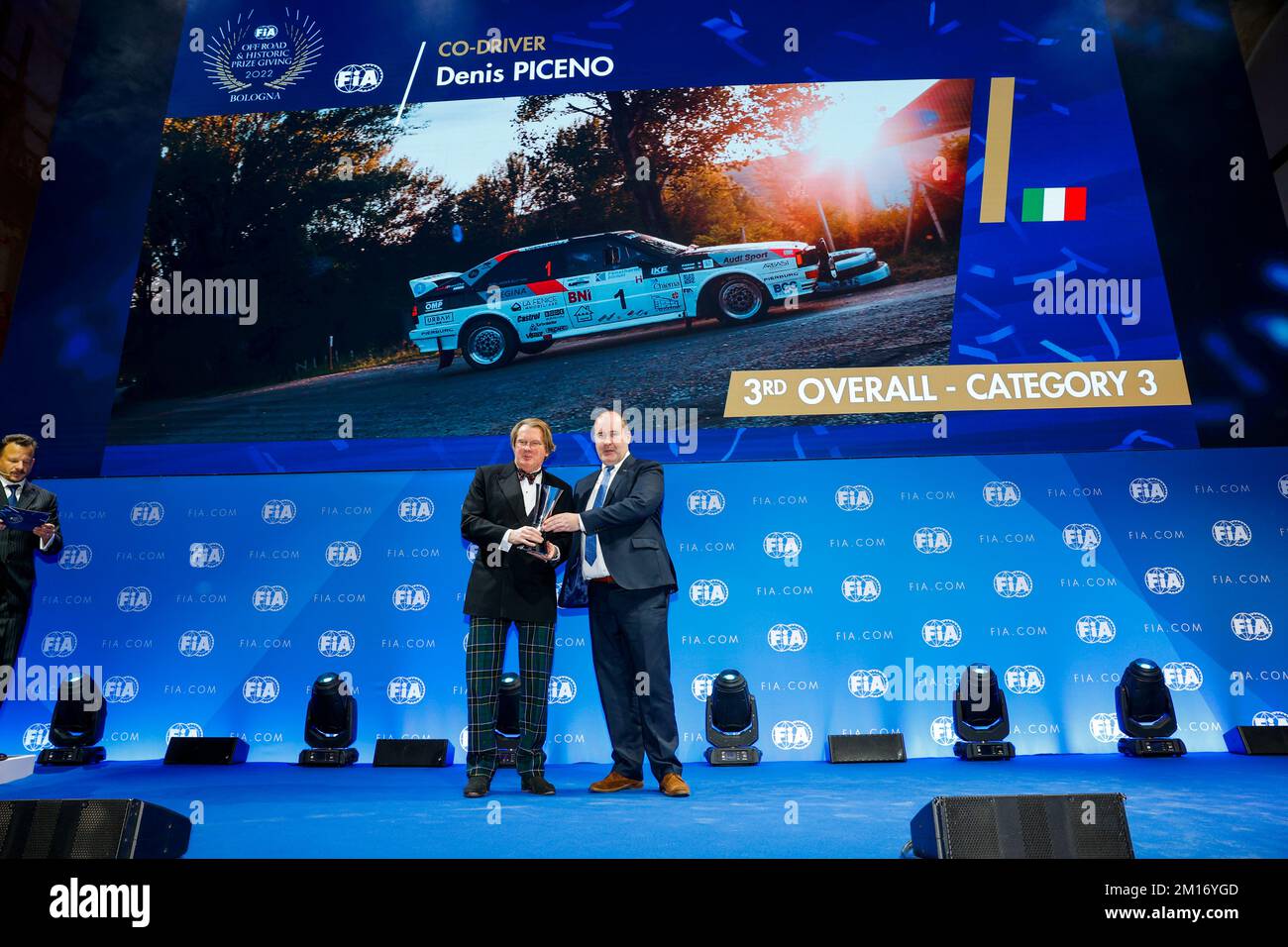 Bologna, Italy. 10th Dec, 2022. Piceno Denis, portrait during the 2022 ...