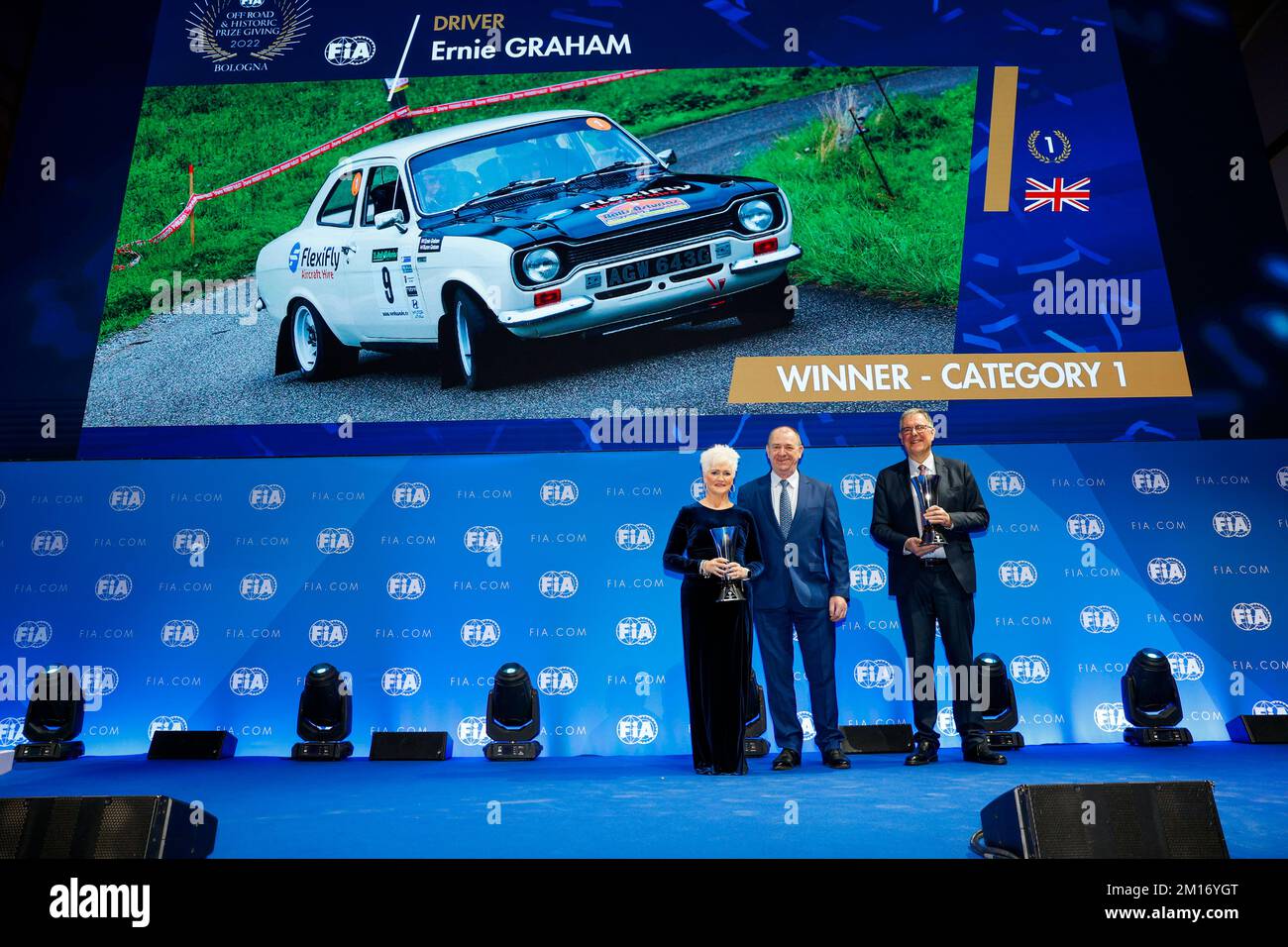 Bologna, Italy. 10th Dec, 2022. Graham Ernie, Graham Karen, FIA ...