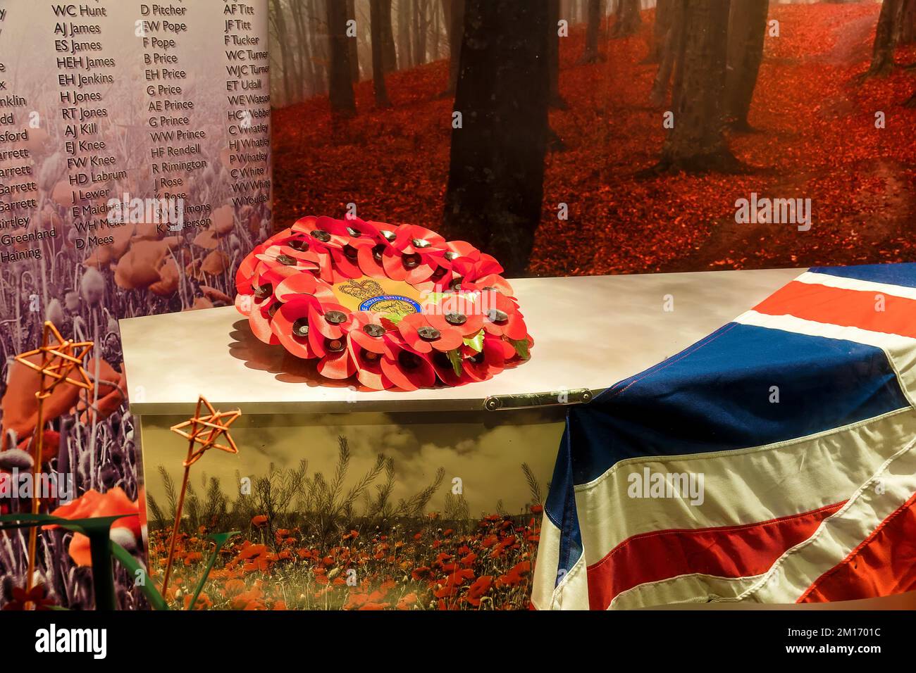 Warminster, Wiltshire, UK -November 11 2021:The 2021 Iles and Vincent ...