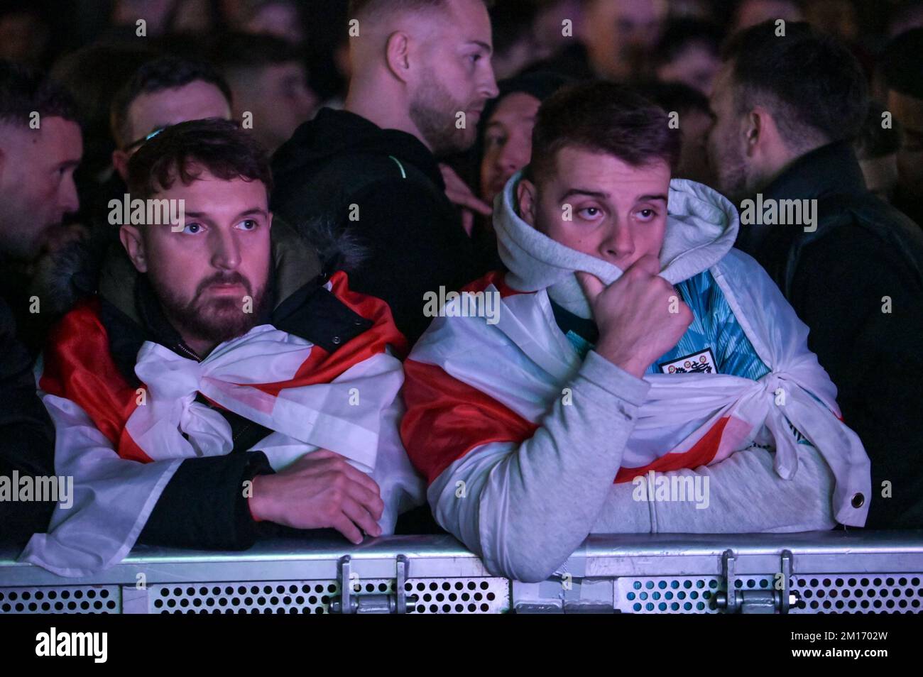 The Mill, Digbeth, Birmingham, December 10th 2022 - England fans react ...