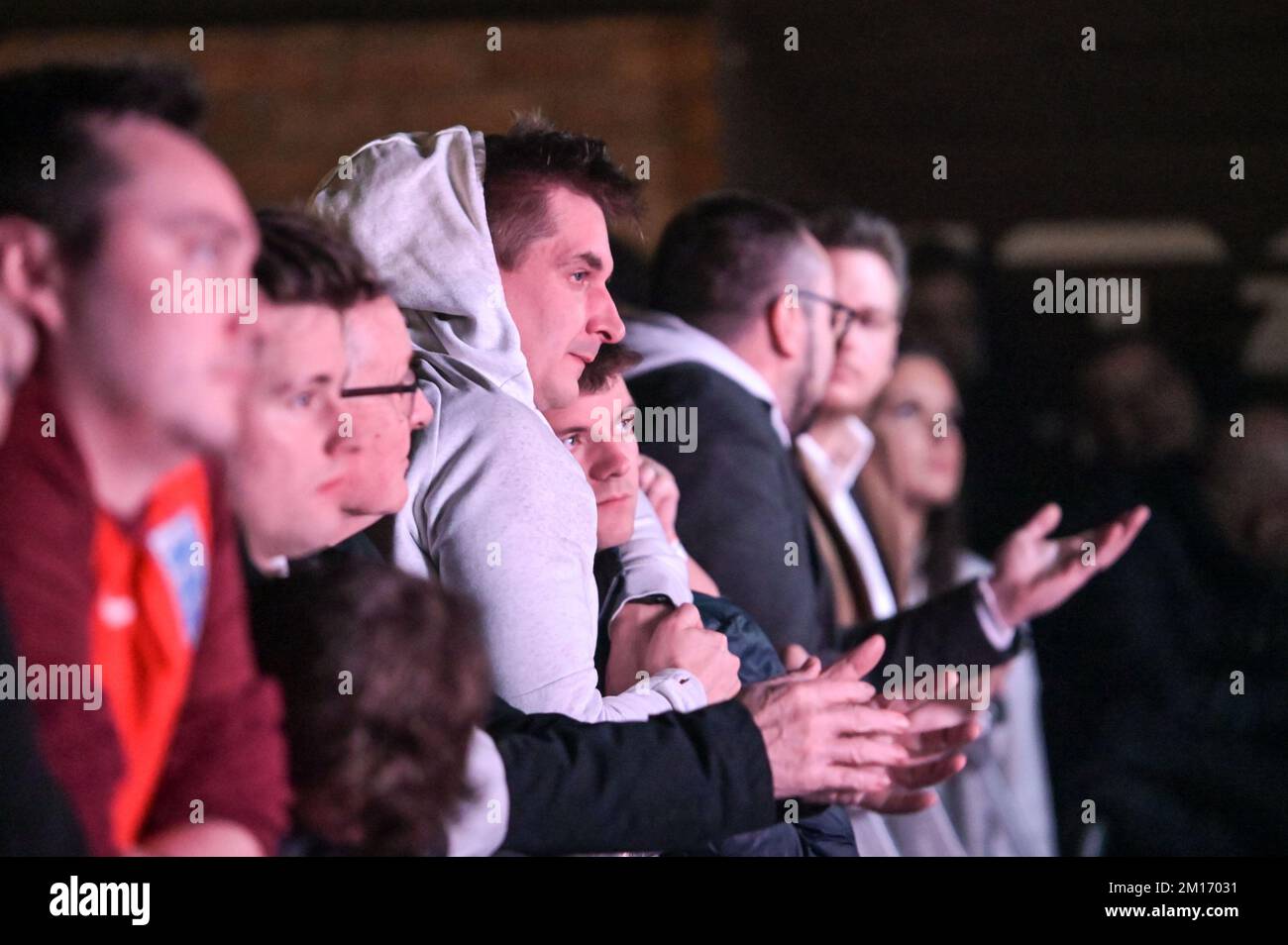 The Mill, Digbeth, Birmingham, December 10th 2022 - England fans react ...