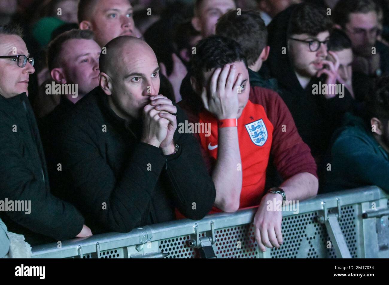 The Mill, Digbeth, Birmingham, December 10th 2022 - England fans react ...