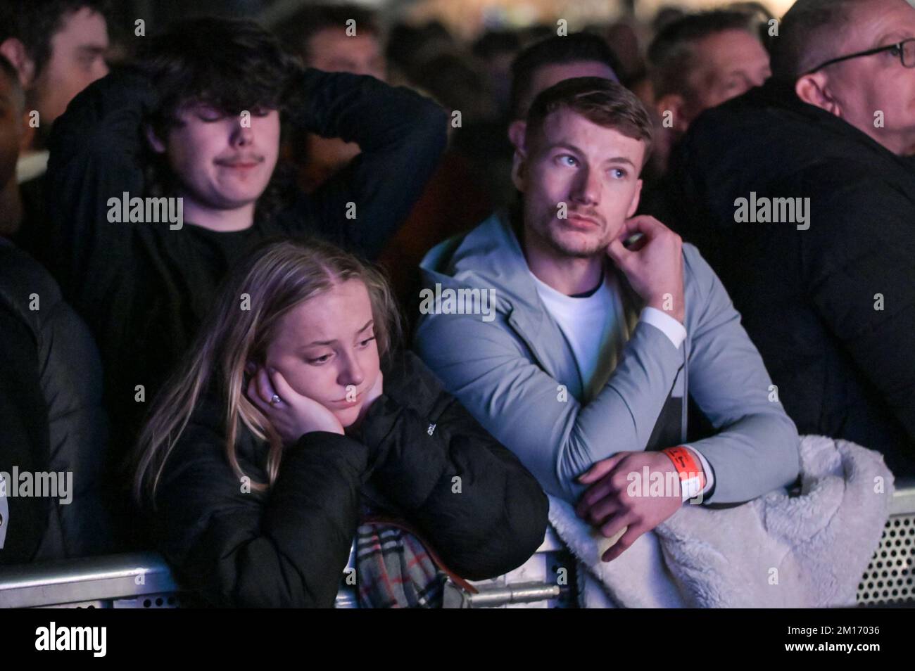 The Mill, Digbeth, Birmingham, December 10th 2022 - England fans react ...