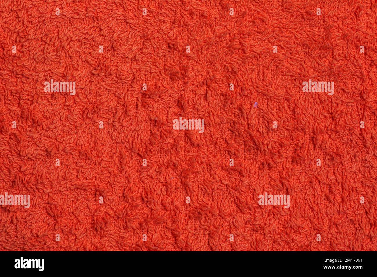 Orange terry towel background. Terry cloth texture Stock Photo - Alamy