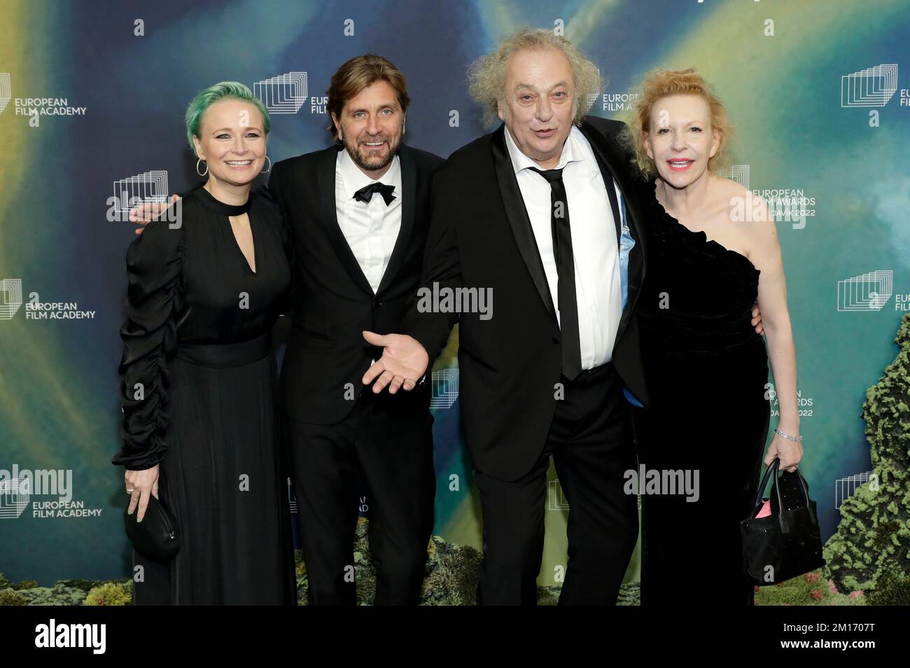 Reykjavik, Iceland. 10th Dec, 2022. Actress Vicki Berlin (l-r), Swedish ...