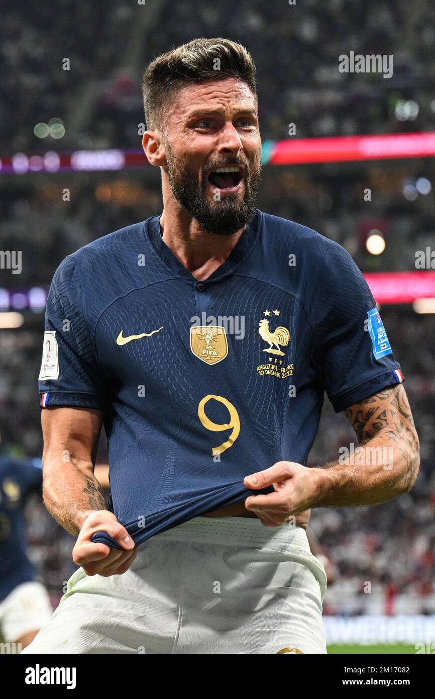 Al Chaur, Qatar. 10th Dec, 2022. Soccer, World Cup, England - France ...