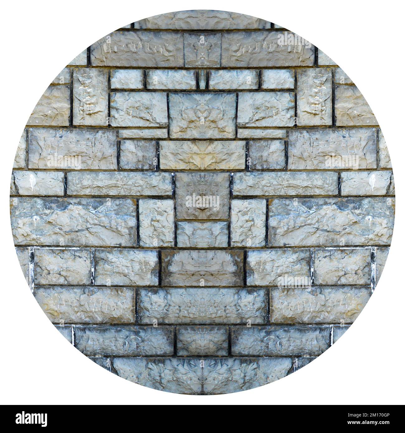 Sturdy blue and gray cut stone wall, good for backgrounds, seamless ...