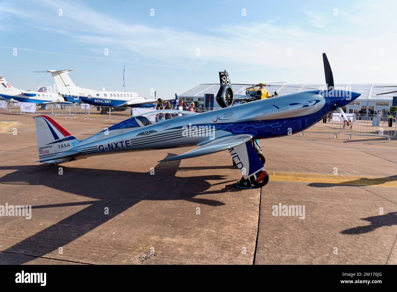 RAF Fairford, Gloucestershire, UK - July 16 2022: Rolls-Royce ACCEL ...