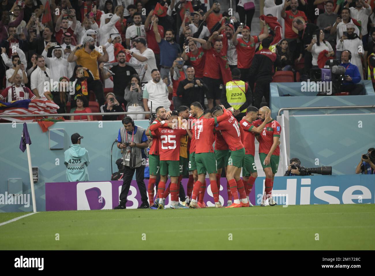 Morocco v Portugal, FIFA World Cup 2022, Quarter Final, Football, Al ...