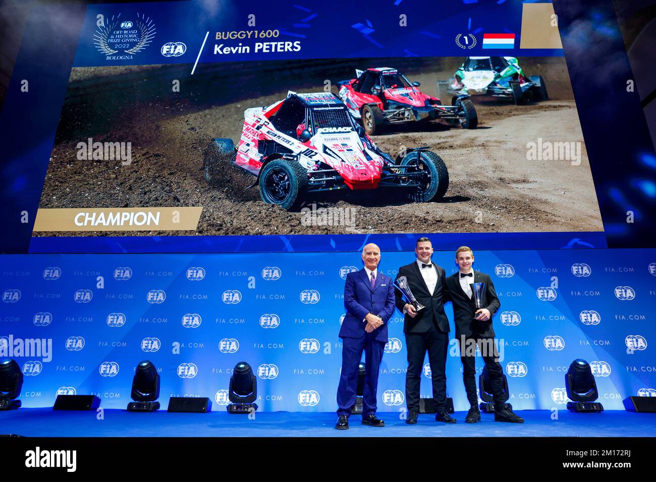 Bologna, Italy. 10th Dec, 2022. Jaspers Styn, Buggy 1600, portrait with ...