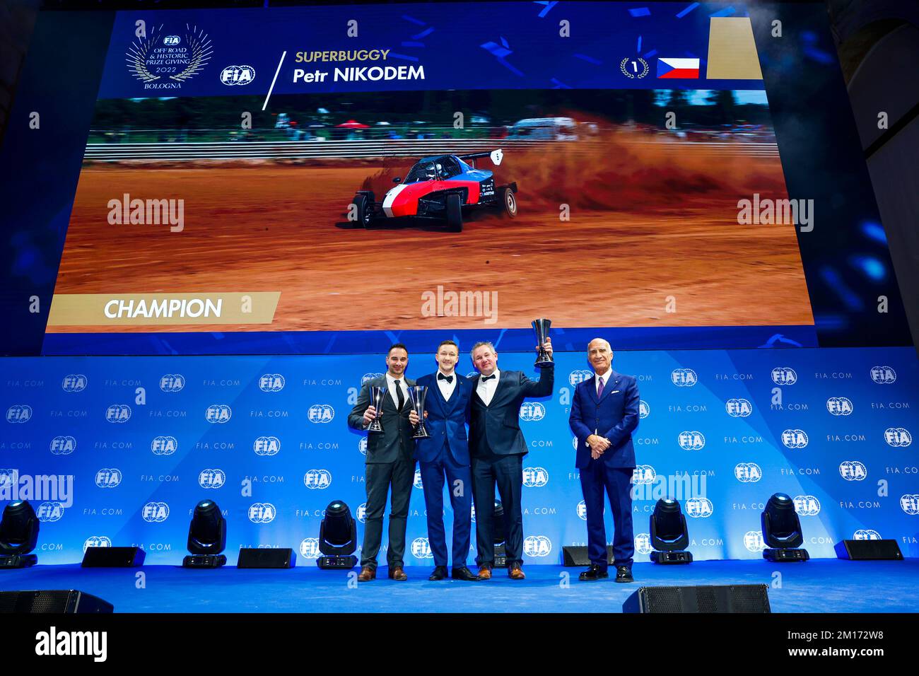Bologna, Italy. 10th Dec, 2022. Feuillade Johnny, Super Buggy, portrait ...