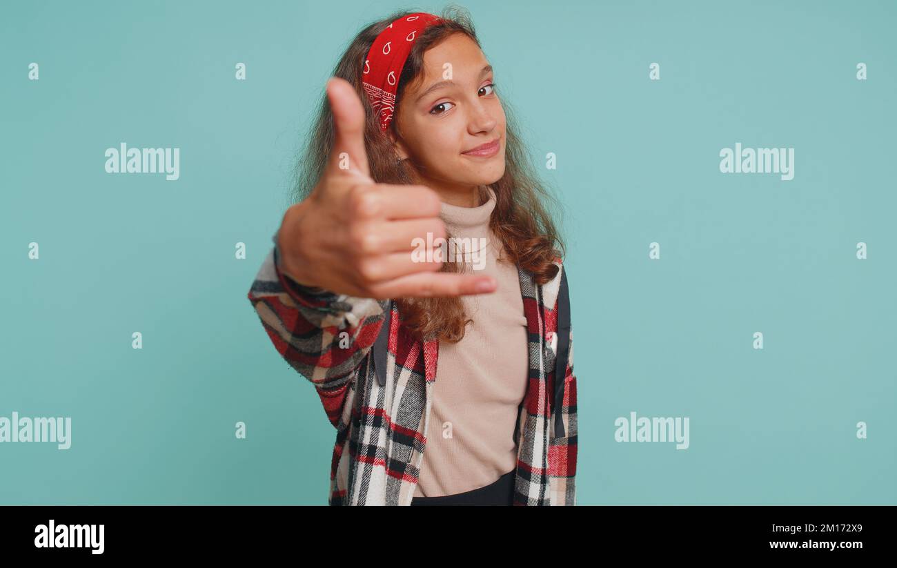 Call me, here is contact number. Young teenager child girl kid 12 years ...