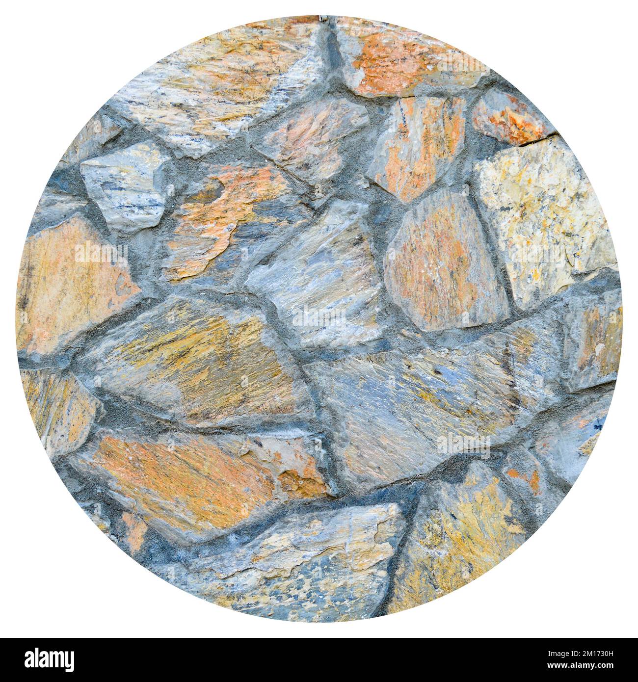 Sturdy blue and gray cut stone wall, good for backgrounds, seamless ...