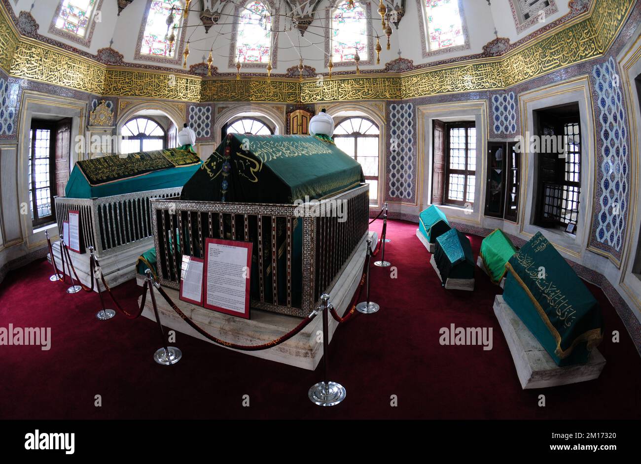 Tomb of Selim III and Mustafa III in Istanbul, Turkey Stock Photo - Alamy