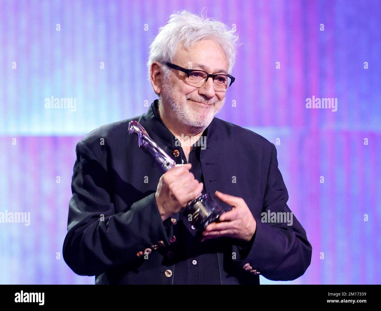 Reykjavik, Iceland. 10th Dec, 2022. Palestinian director Elia Suleiman ...