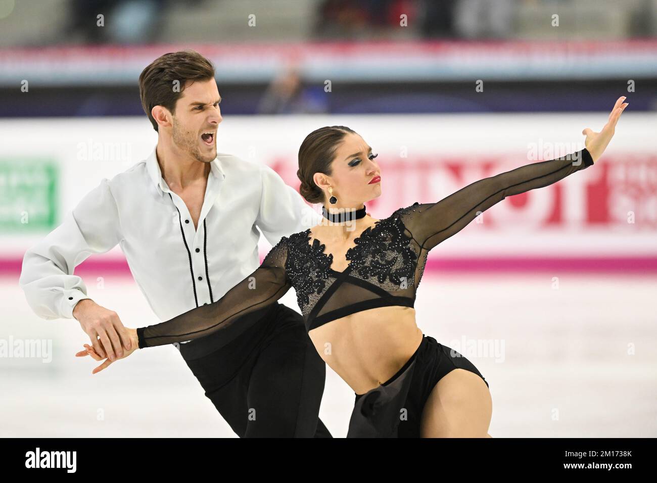 Laurence FOURNIER BEAUDRY & Nikolaj SOERENSEN (CAN), during Senior Ice ...