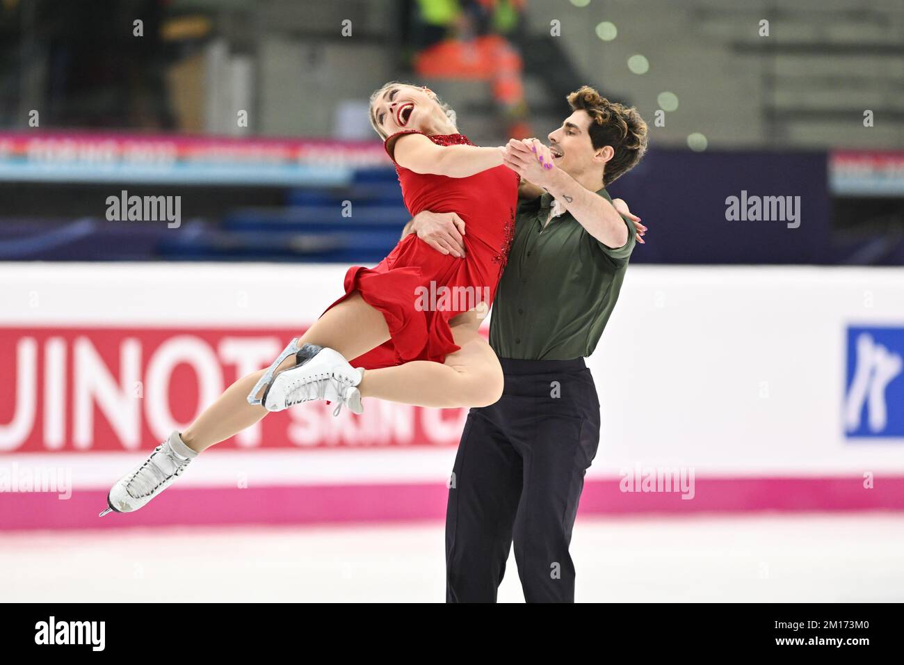 Piper GILLES & Paul POIRIER (CAN), during Senior Ice Dance Free Dance ...