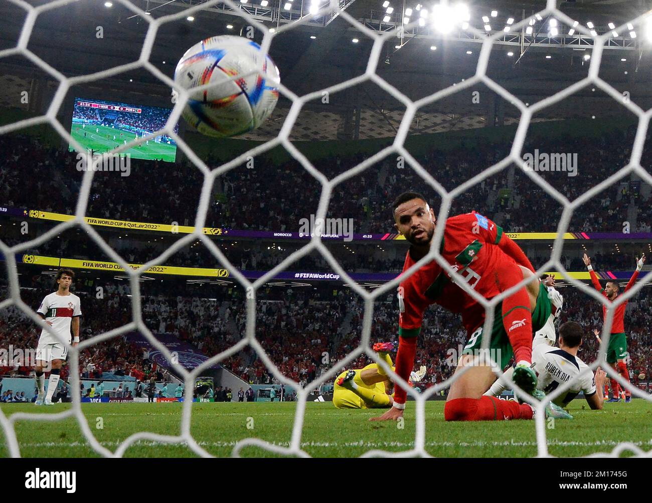 Morocco v Portugal, FIFA World Cup 2022, Quarter Final, Football, Al ...