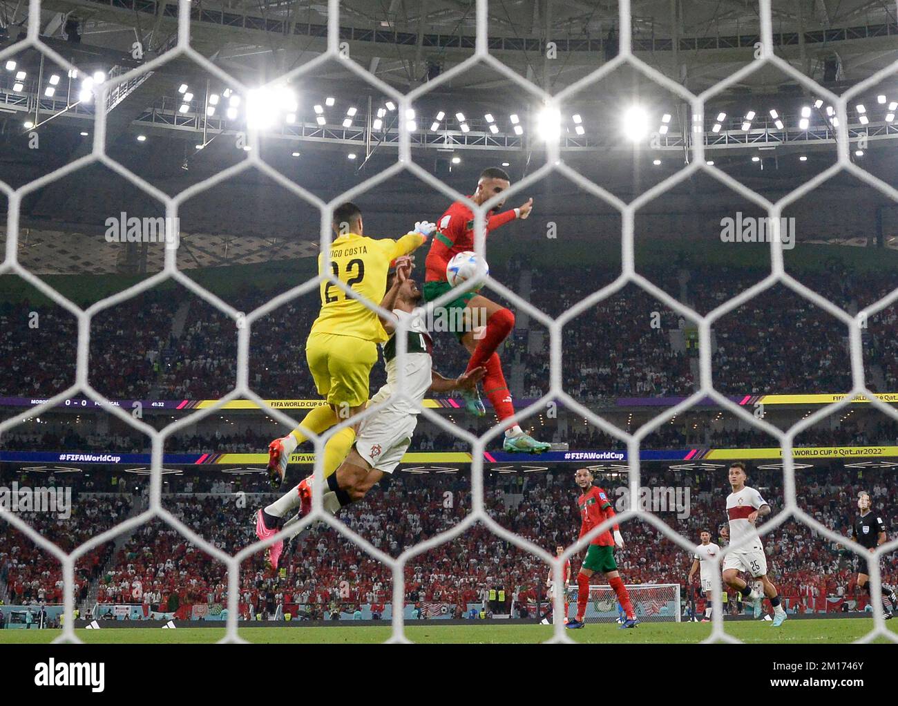 Morocco v Portugal, FIFA World Cup 2022, Quarter Final, Football, Al ...