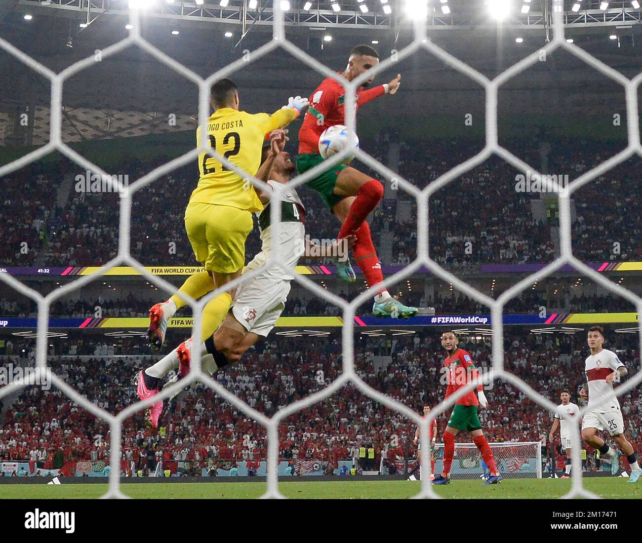 Morocco v Portugal, FIFA World Cup 2022, Quarter Final, Football, Al ...