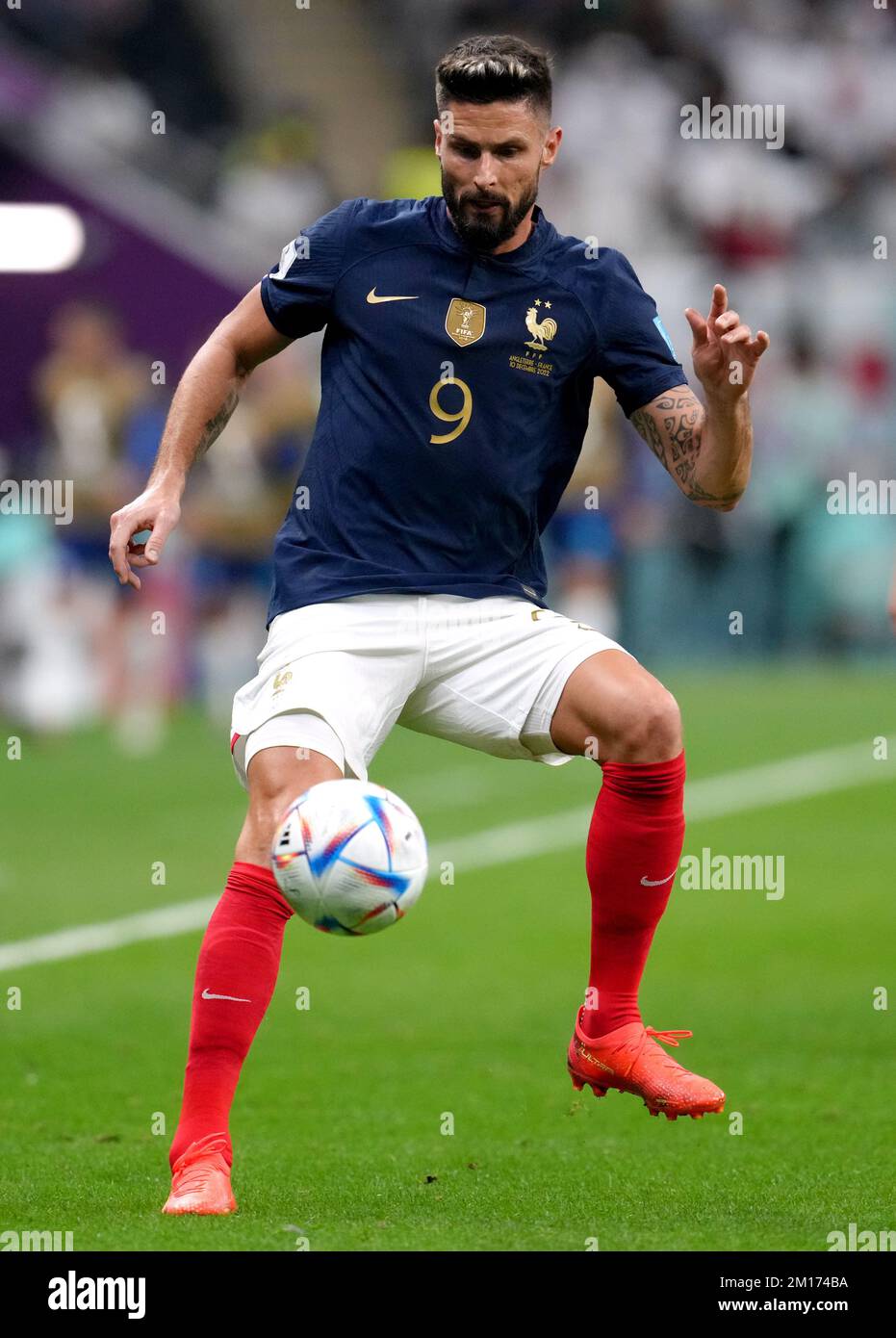 France's Olivier Giroud during the FIFA World Cup Quarter-Final match ... France's Olivier Giroud during the FIFA World Cup Quarter-Final match ...